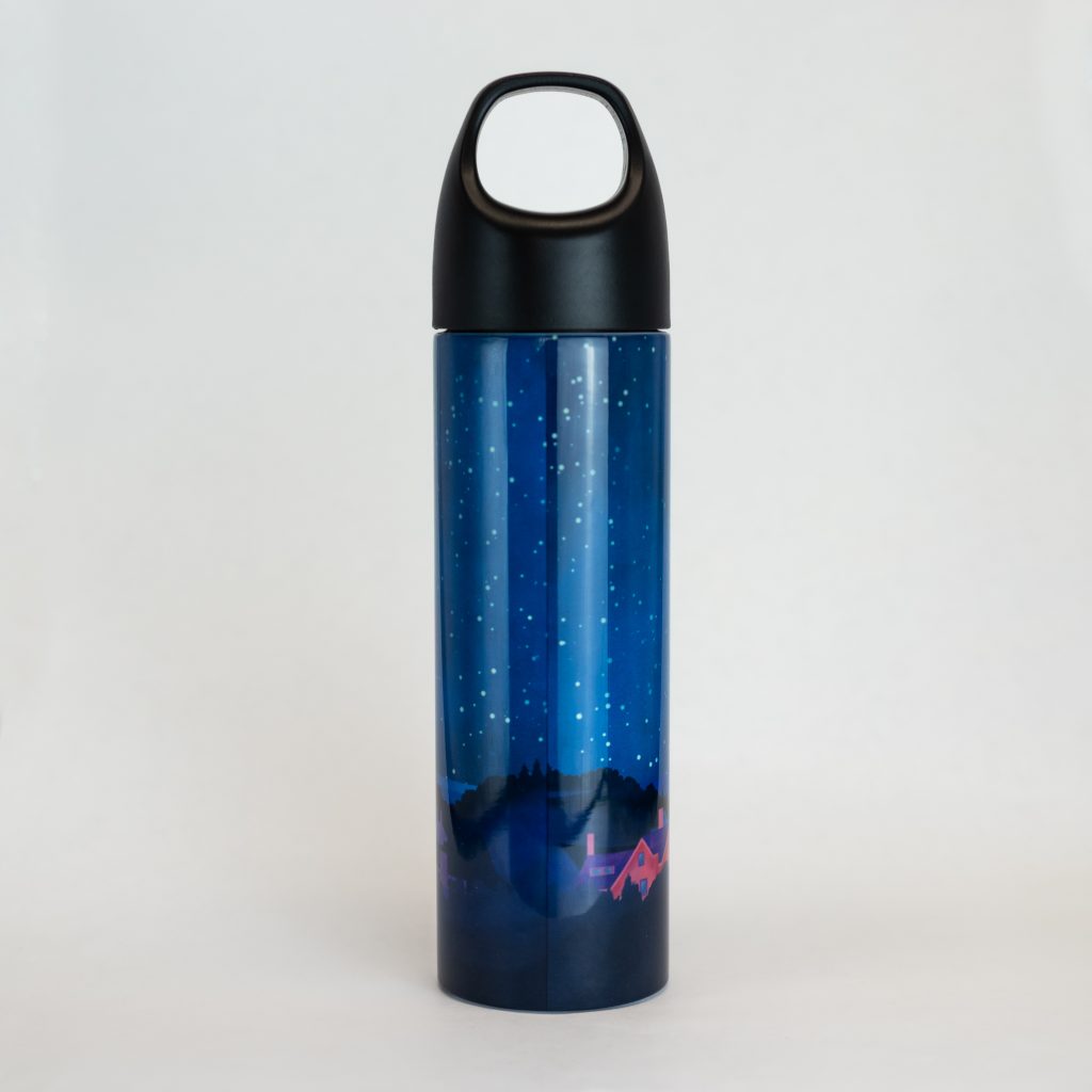 Witch Over Salem Water Bottle